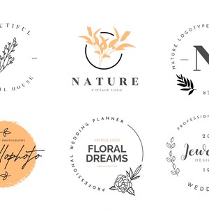 Instant Download Logo Kit-pre-made Logo Designs Custom Logo | Etsy