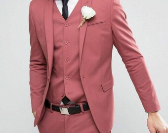 Onion Pink Men Suits - Etsy