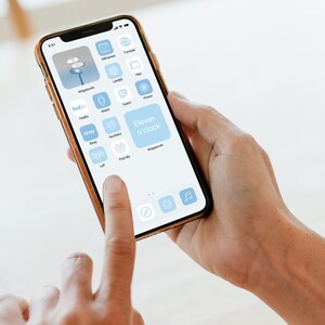 IPhone Icon Pack, Vintage Blue, Light Blue, Sky Blue, Pastel Blue ...