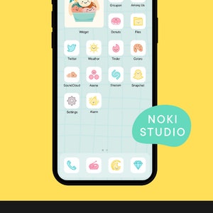 Cute Aesthetic Theme, Ios 14 Icons, Adorable App Covers, iPhone and ...