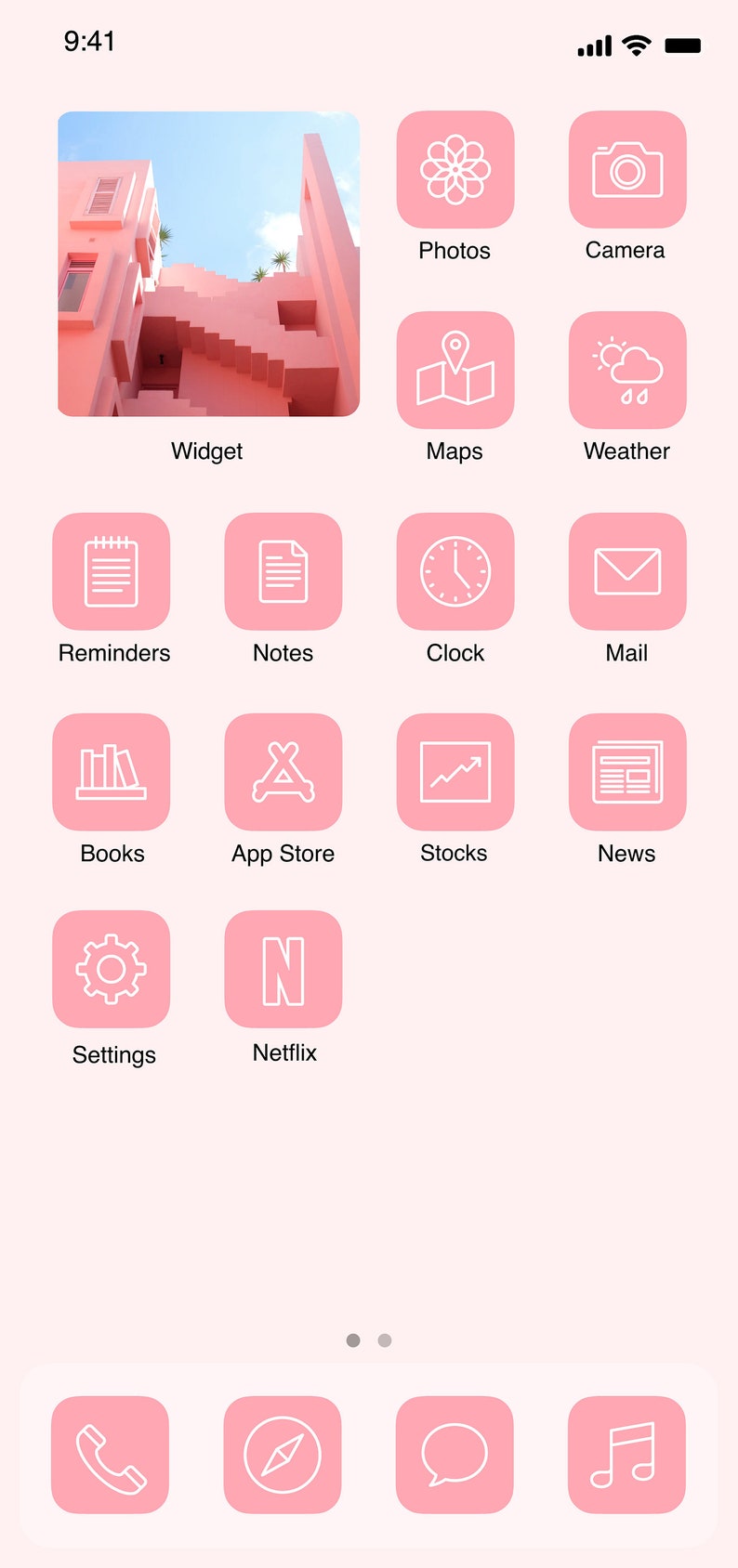 Pink App Icons Baby Pink Ios 14 Icons Aesthetic Pink Iphone | Etsy Pink App Icons Baby Pink Ios 14 Icons Aesthetic Pink Iphone | Etsy