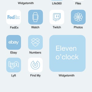 IPhone Icon Pack, Vintage Blue, Light Blue, Sky Blue, Pastel Blue ...