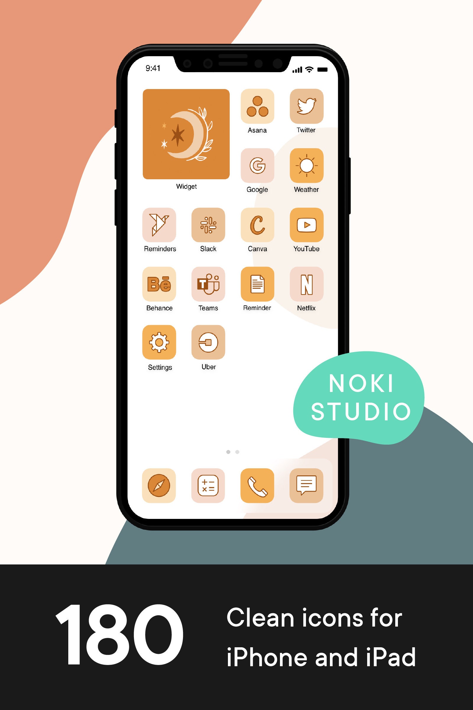 Bohemian Icon Pack 720 Boho Themed Iphone App Icons Ios 14 | Etsy