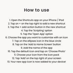 Cute Retro Icons for Ios 16, Vintage Aesthetic, Vintage Vibe, Boho ...