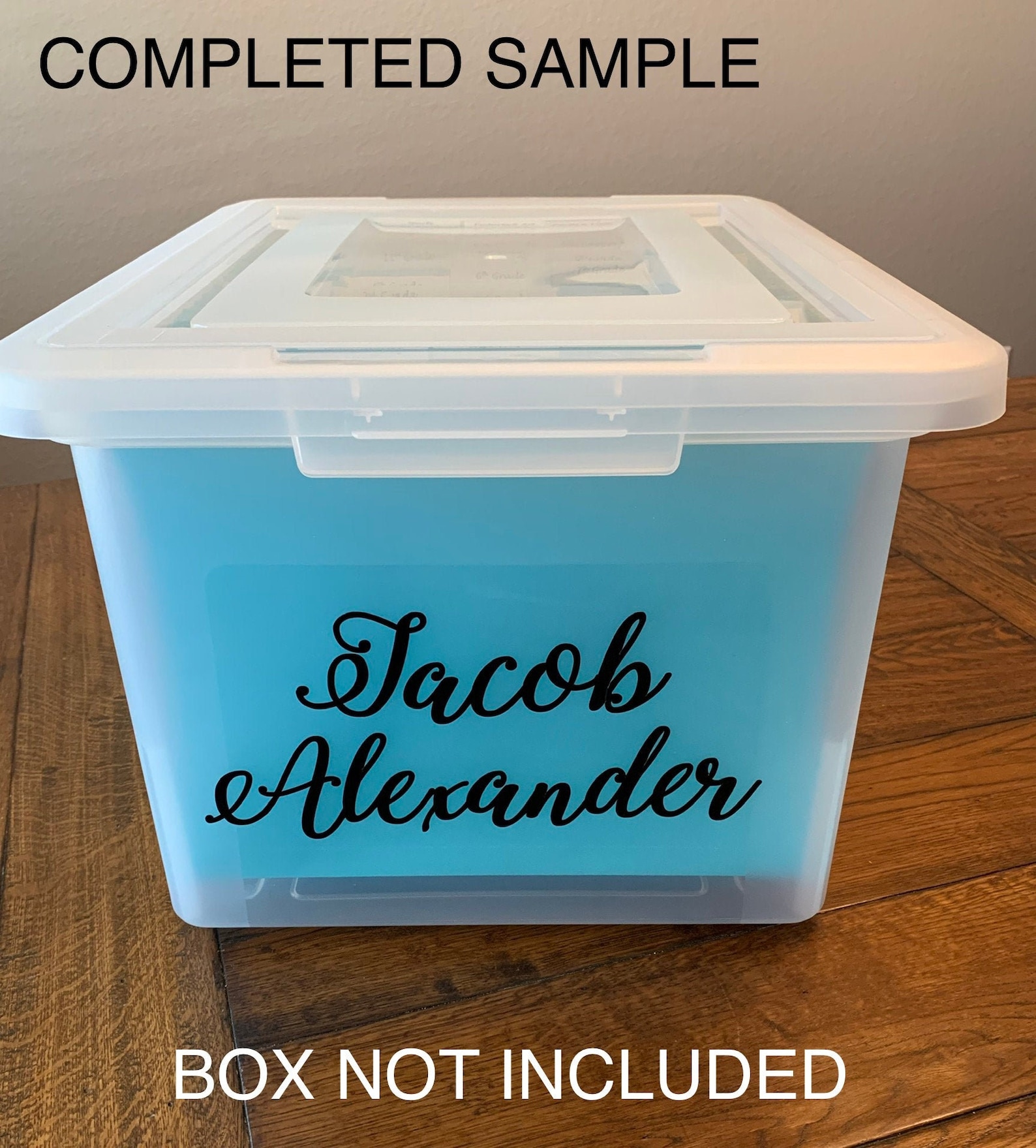 Children's Milestone Box DIY Kit Kids Memory Box Kit School Memory Box ...