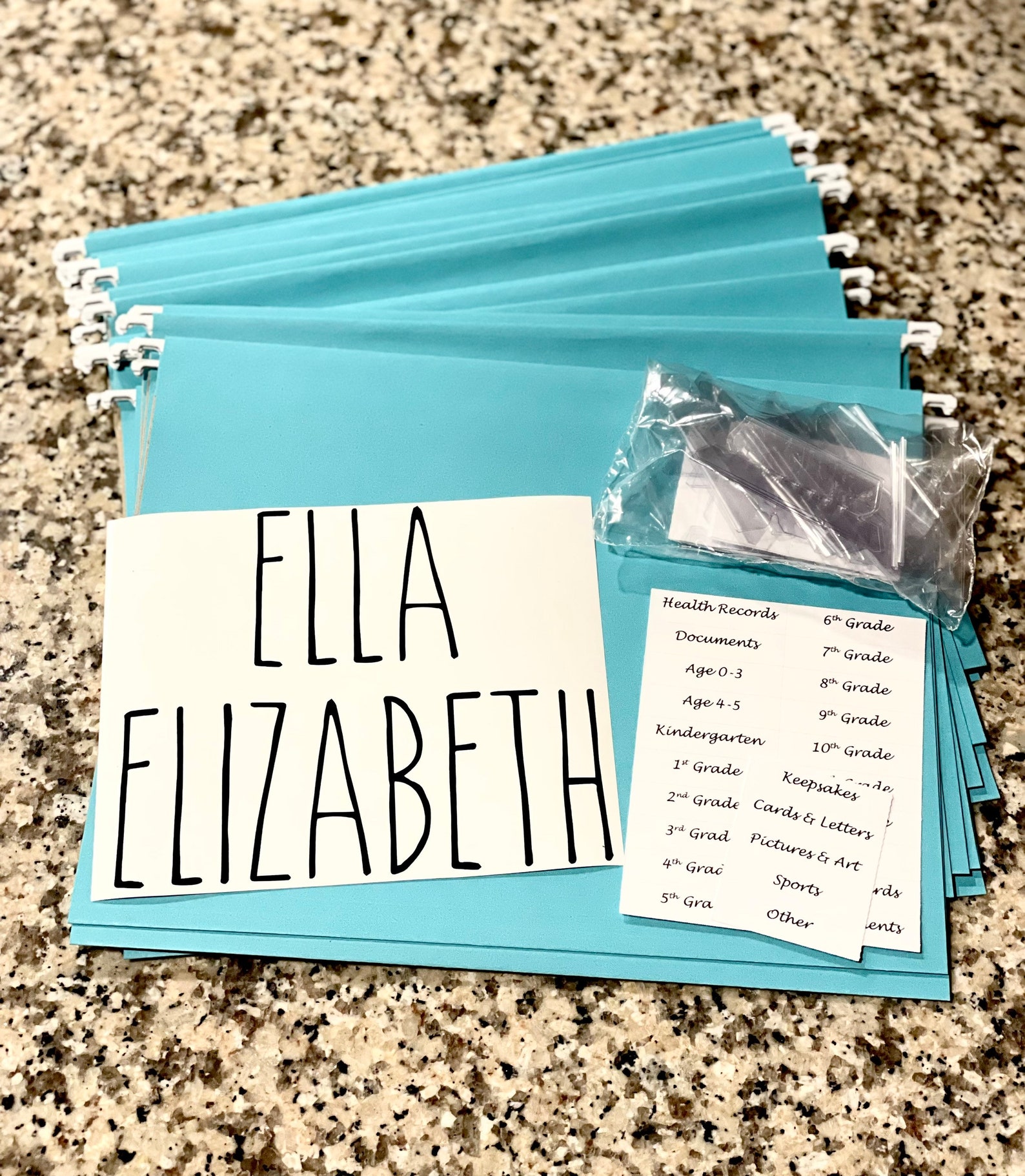 Children's Milestone Box DIY Kit Kids Memory Milestone - Etsy