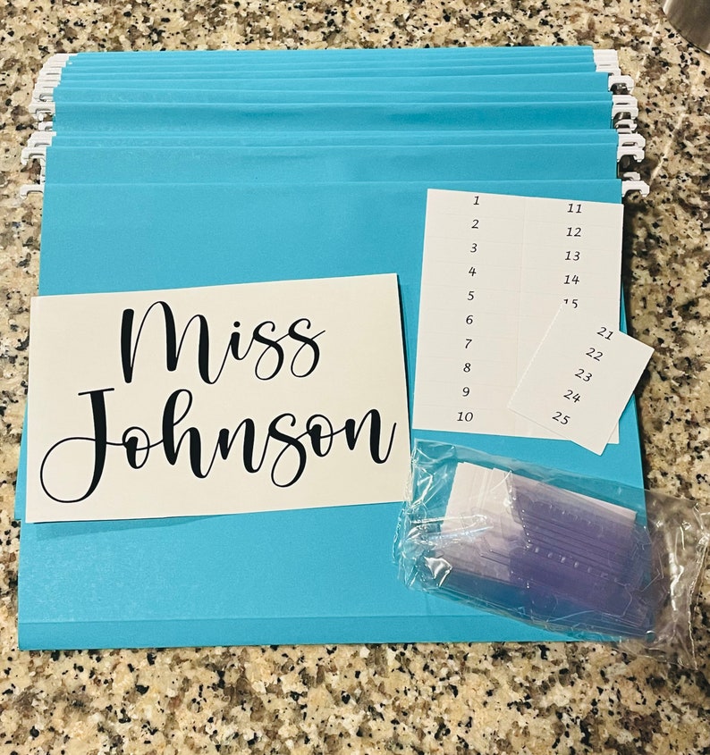 Teacher/classroom File Organizer DIY Kit Classroom Mailbox | Etsy