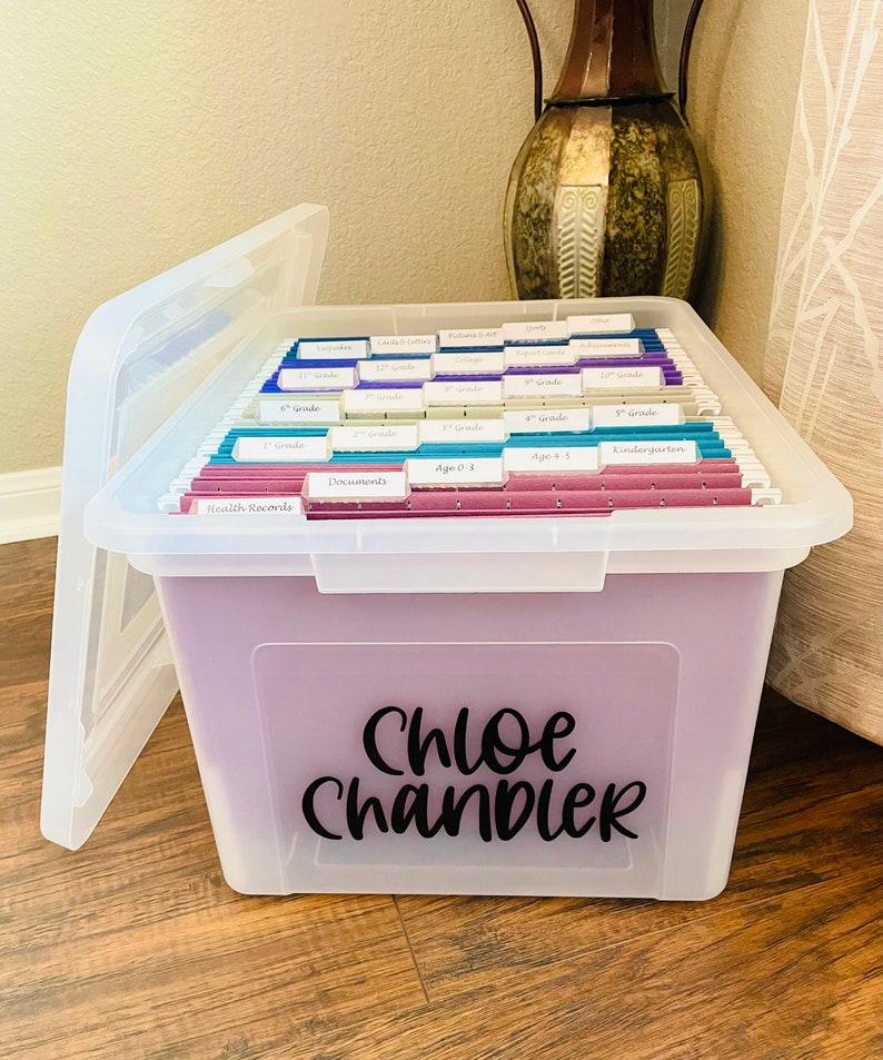 Children's Milestone Box DIY Kit Kids Memory Milestone - Etsy