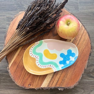 Modern Ceramic Tray - Etsy