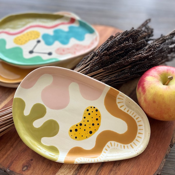 Large Ceramic Tray - Etsy