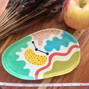 Modern Ceramic Tray - Etsy