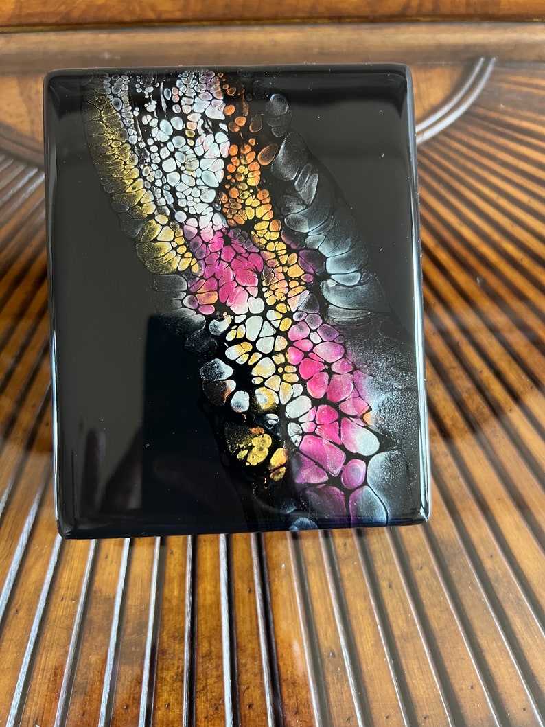 Magnetic Playing Card Box black/copper/gold/silver - Etsy