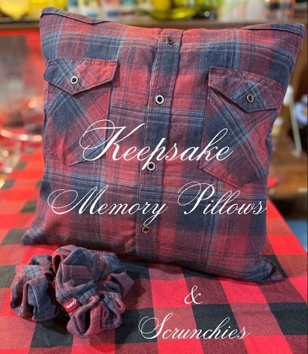 Keepsake Memory Pillows Made From Your Favorite Shirts Loved Ones Shirt ...