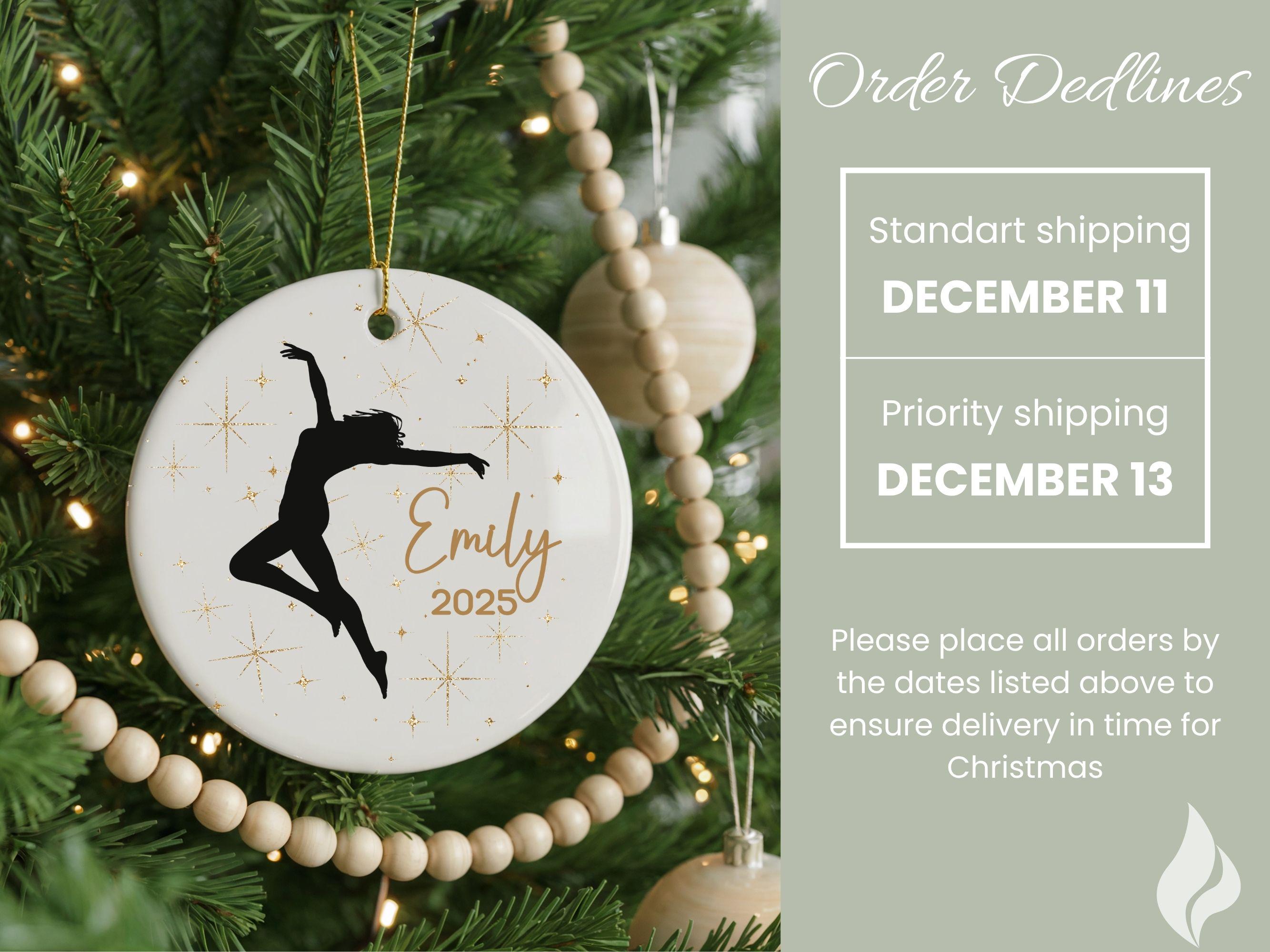 Personalized Dancer Ornament Gift for Ballet Dancer Gift Ballet Dance ...