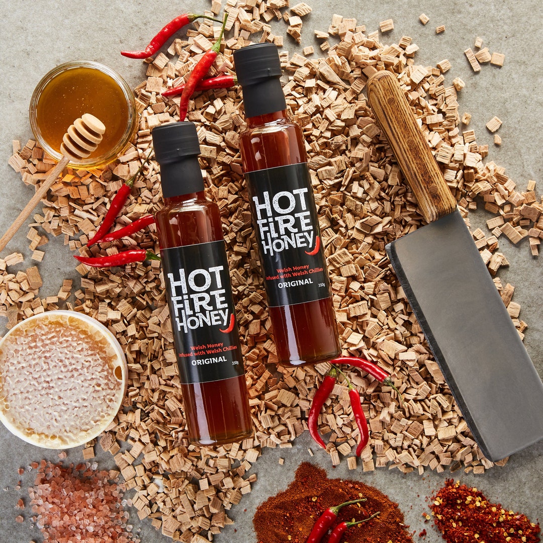 Hot Fire Honey 350g - Etsy