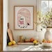 Reading Ghost Halloween Printable Wall Art | Pinkoween Print for Fall ...