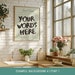 Custom Wall Art Guest Check Prints | Customizable Poster for Living ...
