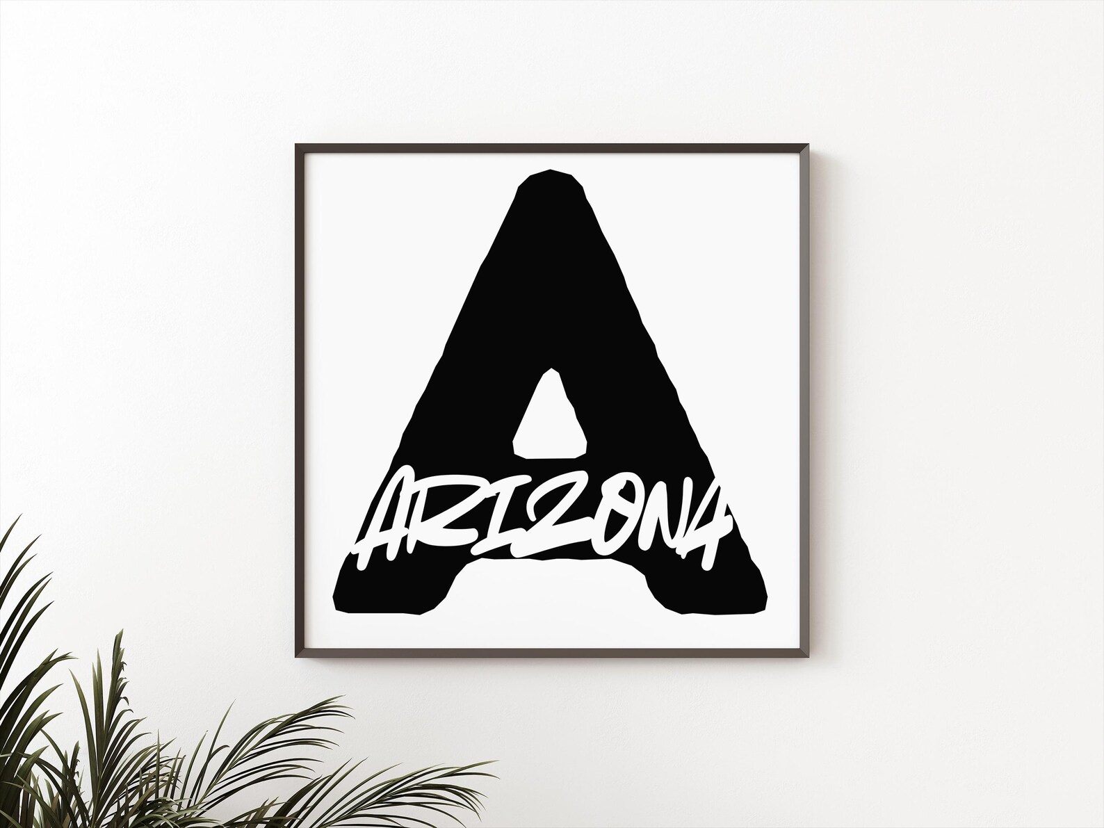 Arizona Printable Art | Bold Letter State Poster | Modern Arizona Wall ...