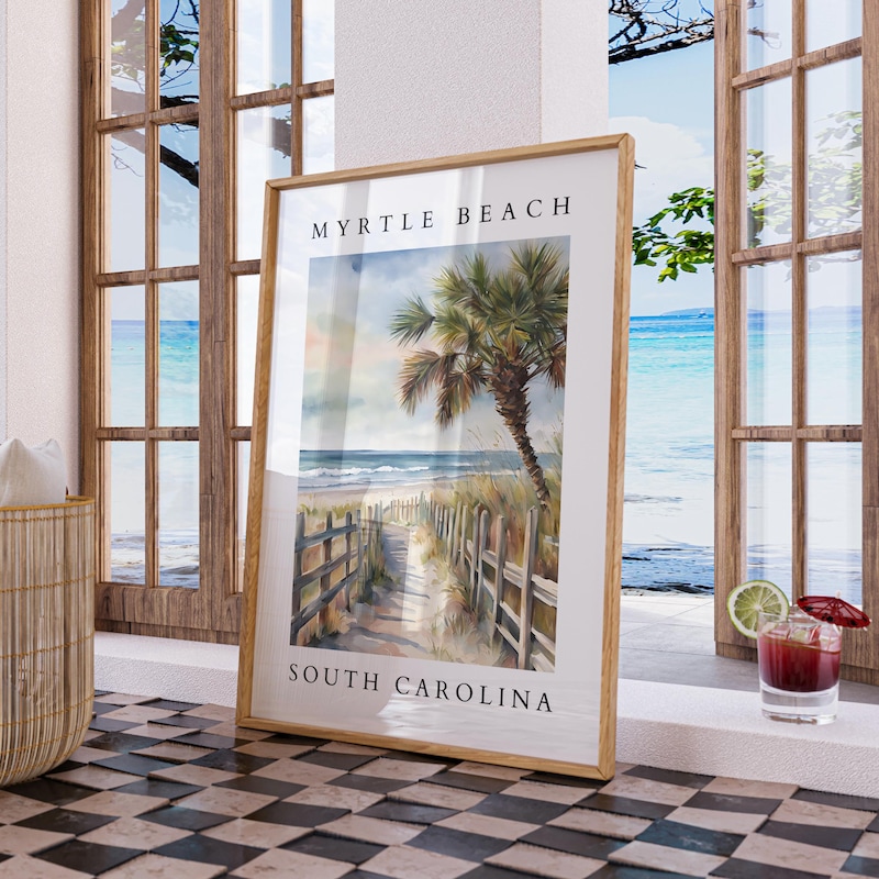 Carolina Beach Art - Etsy