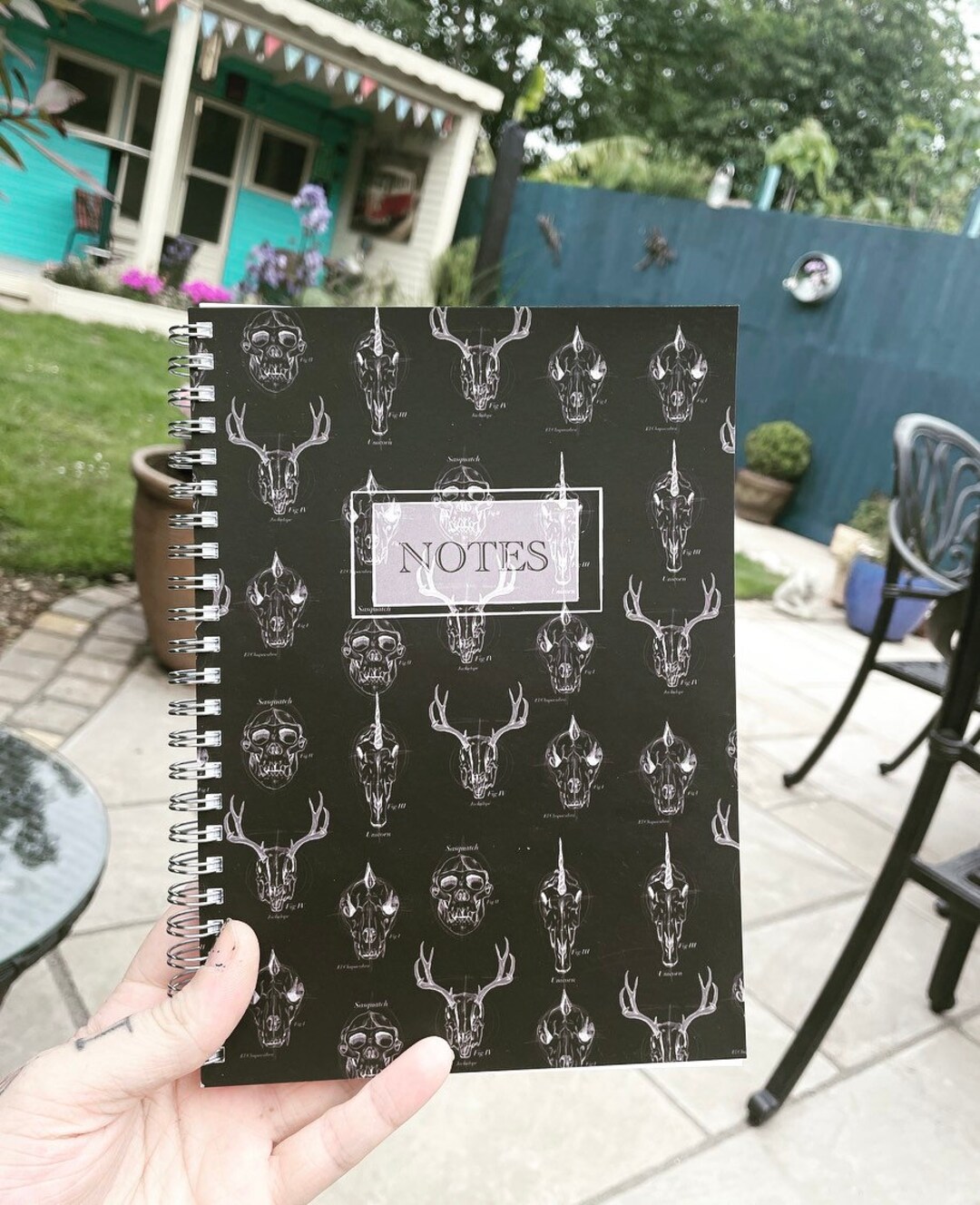 Cryptid Anatomy Notebook and Pencil Set - Etsy