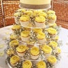 Multi Tier Acrylic Square Cake Stand for Weddings & Celebrations ...