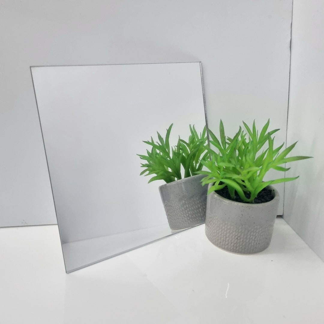 Square Acrylic Mirror Wall Art Many Size, Colour & Engraving Options ...