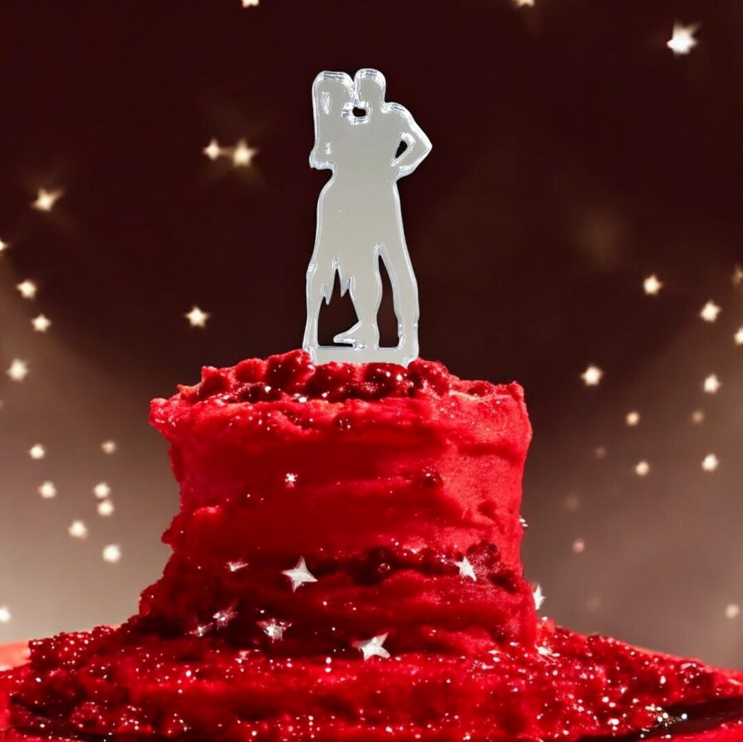 Salsa Dancing Cake Toppers, Colours, Custom Shapes & Engraving - Etsy