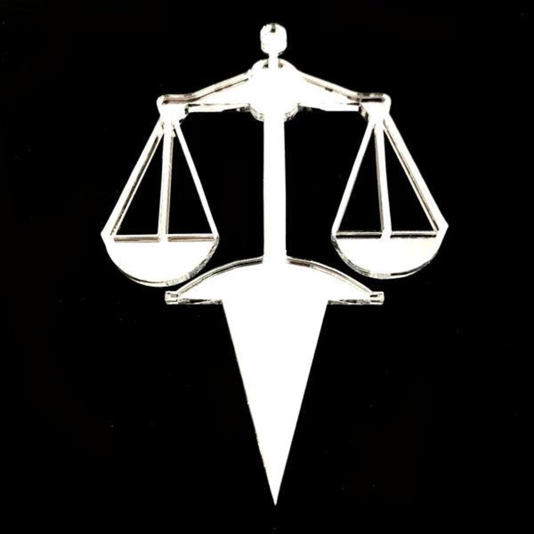 Scales of Justice Cake Toppers, Colours, Bespoke Shapes & Customised ...