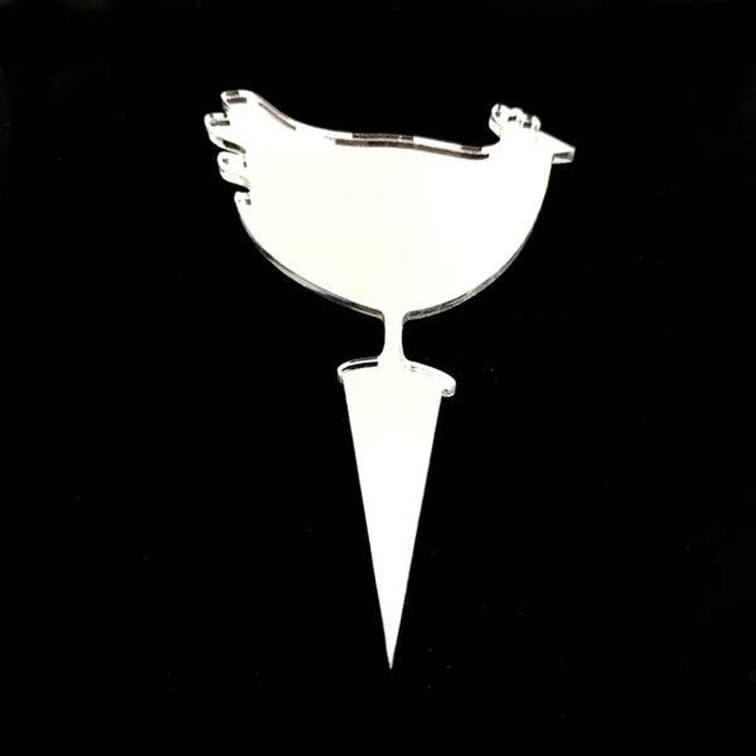 Chicken Cake Toppers, Colours, Bespoke Shapes & Customised Wording - Etsy