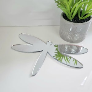 Dragonfly Large Acrylic Mirror Wall/garden Art - Many Size Options ...