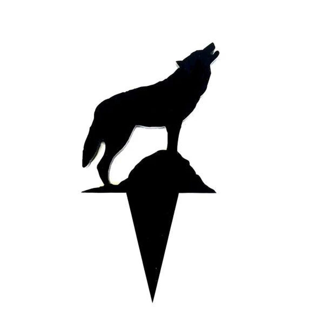 Wolf Cake Toppers, Colours, Bespoke Shapes & Customised Wording - Etsy