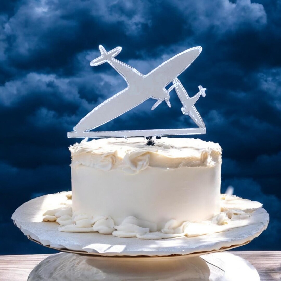 Spitfire Cake Toppers, Colours, Custom Shapes & Engraving - Etsy