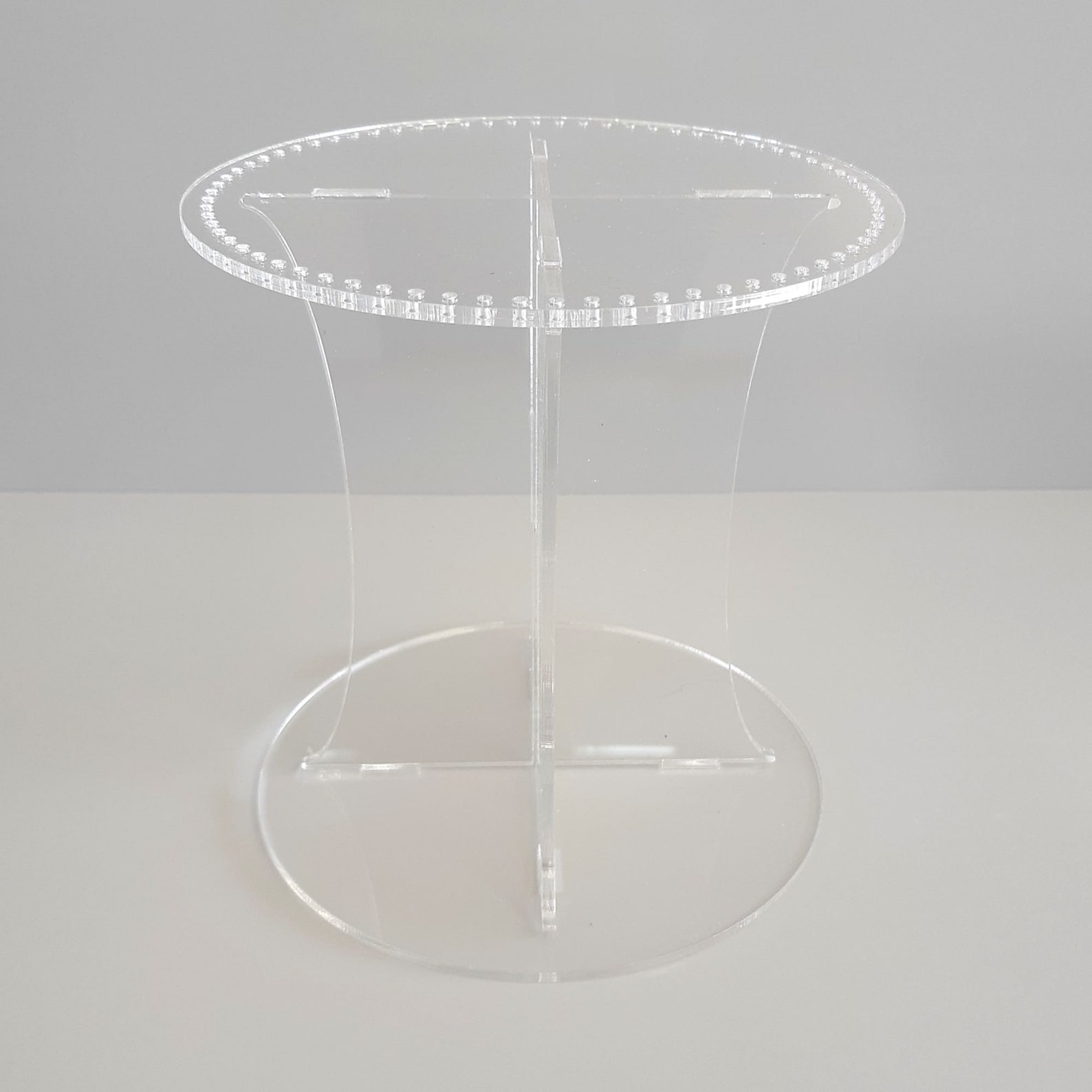Acrylic Cake Stand for Use With Crystal Beads crystals Not - Etsy