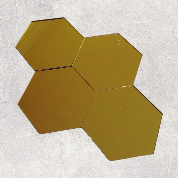 Hexagon Mirror - Etsy