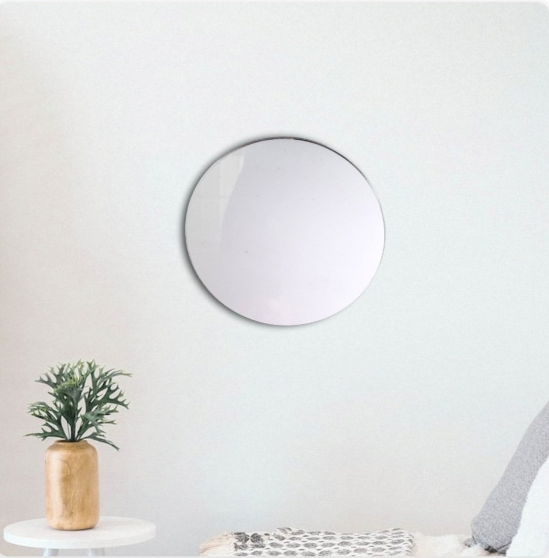 Circle/round Large Acrylic Mirror Wall Art Many Size Options - Etsy