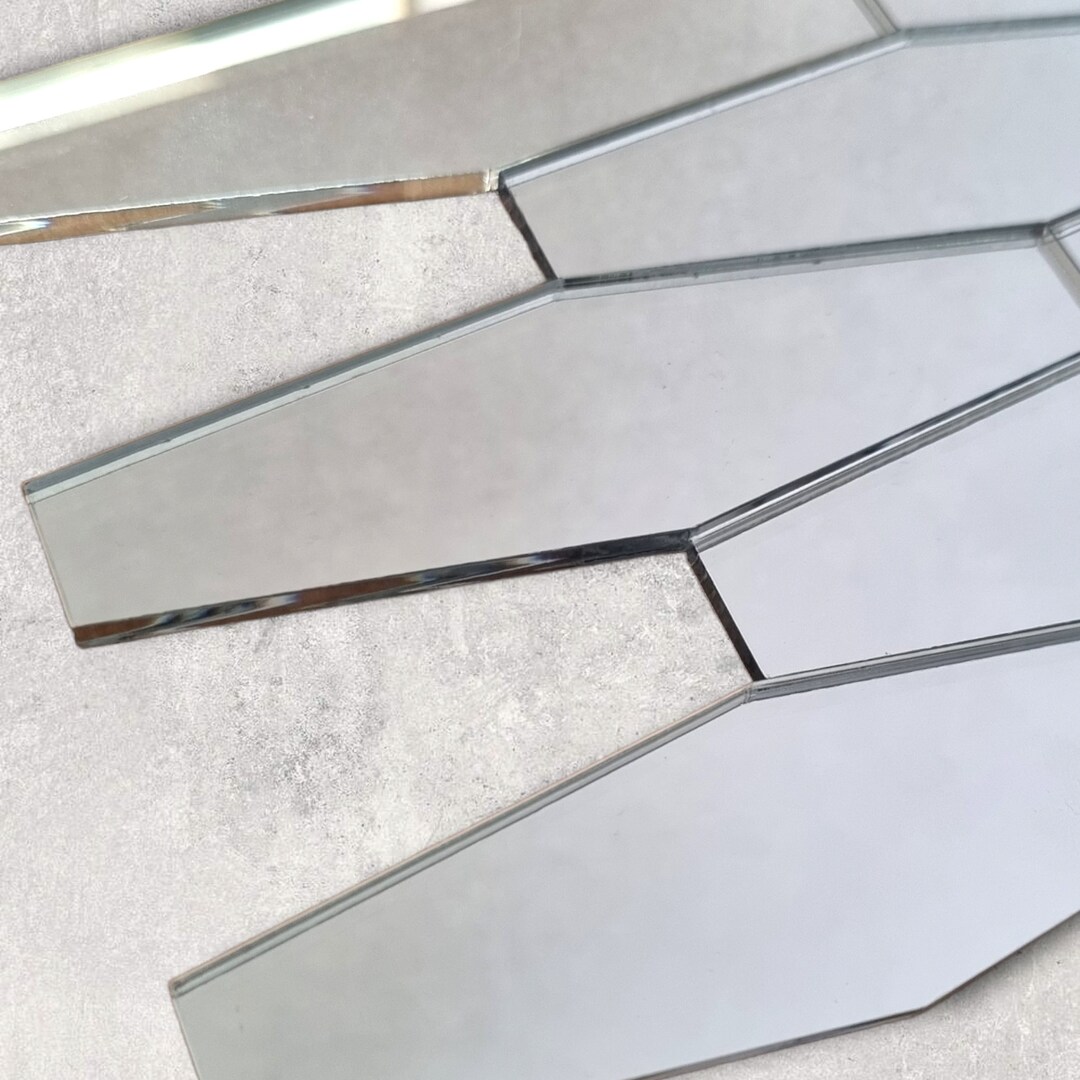 Irregular Hexagon Acrylic Tiles - Many Size and Colour Options (bespoke ...
