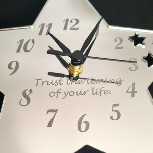 Bi Plane Acrylic Clock - Many Colours Available (bespoke Shapes and ...