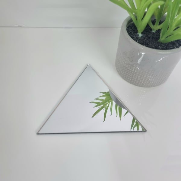 Triangle Mirror - Etsy