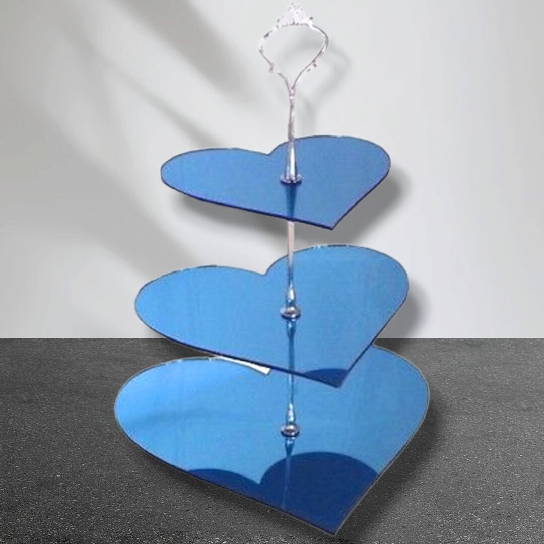 Heart Cake Stand custom Sizes, Shapes and Colours - Etsy