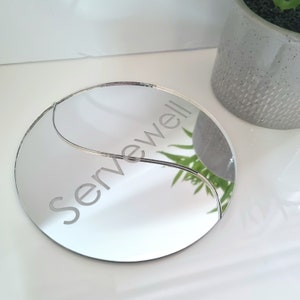 Triangular Pebble Acrylic Mirror Wall Art - Many Size and Colour ...