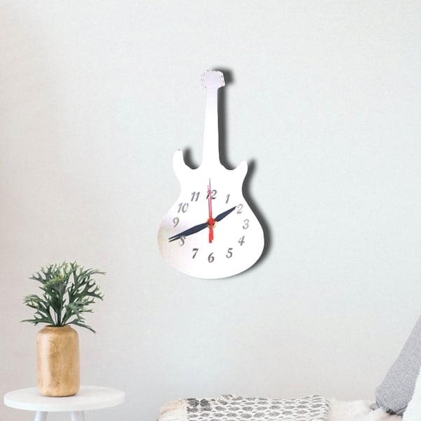 Guitar Clock - Etsy