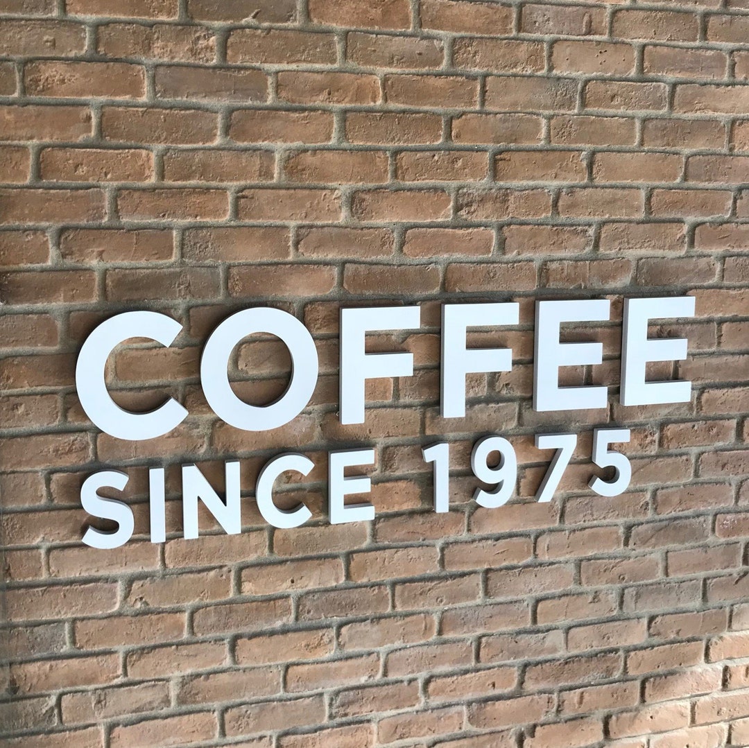 Floating Signs for Home Office & Shop bespoke - Etsy