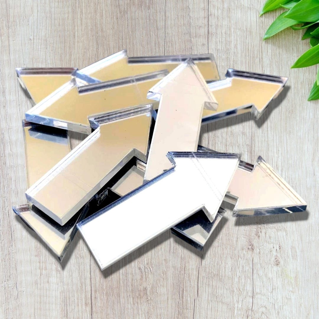 Acrylic Arrow Shapes: Craft Supplies, Wall Decor (hole/loop Options) - Etsy