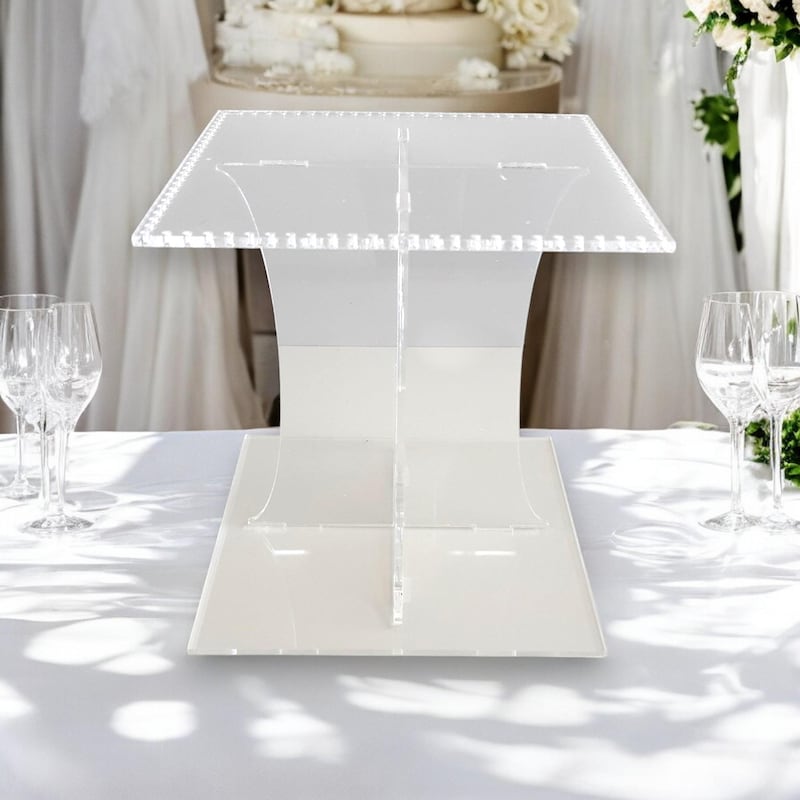 Acrylic Cake Stand - Etsy