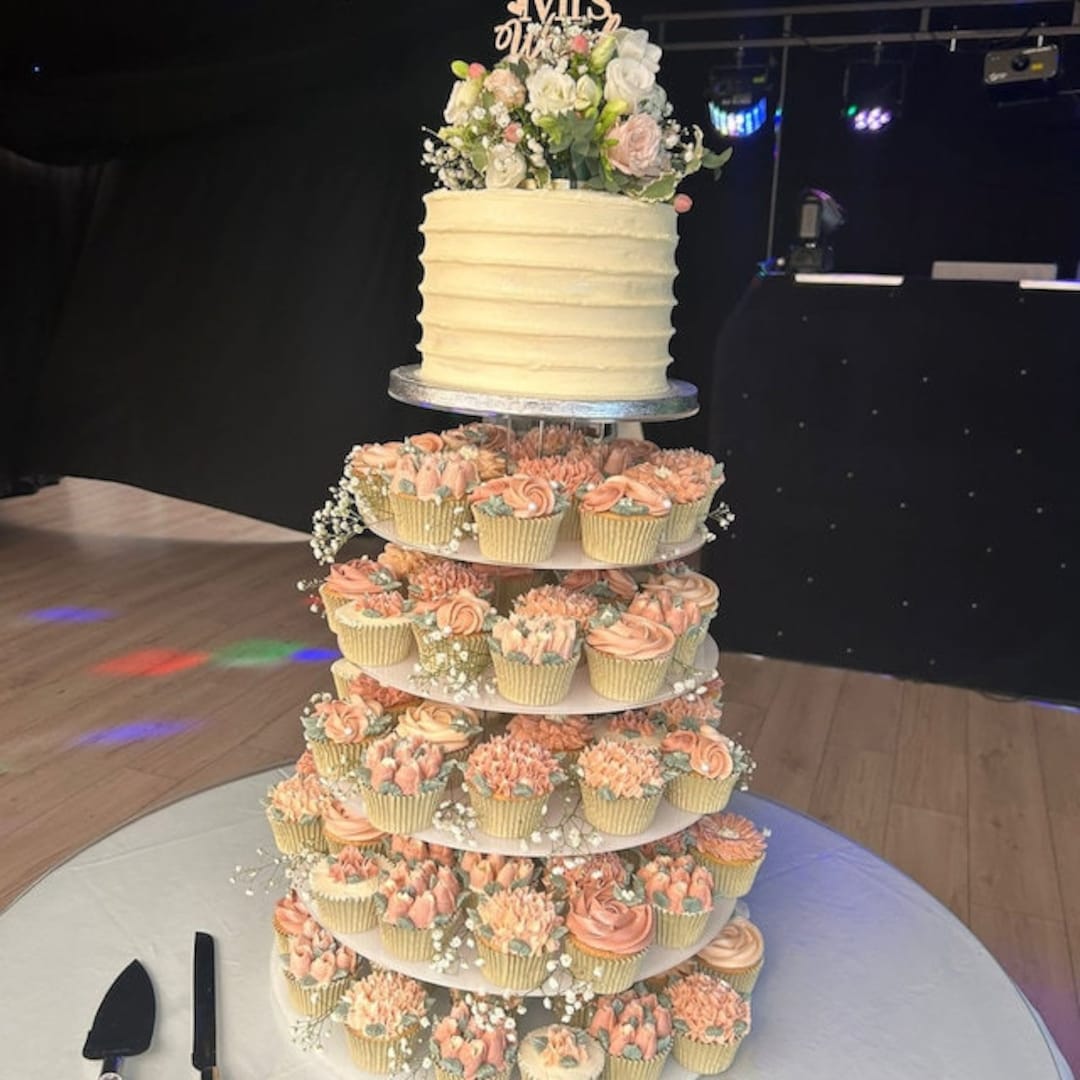 Multi Tier Acrylic Cake Stand: Wedding & Celebration Display - Etsy UK