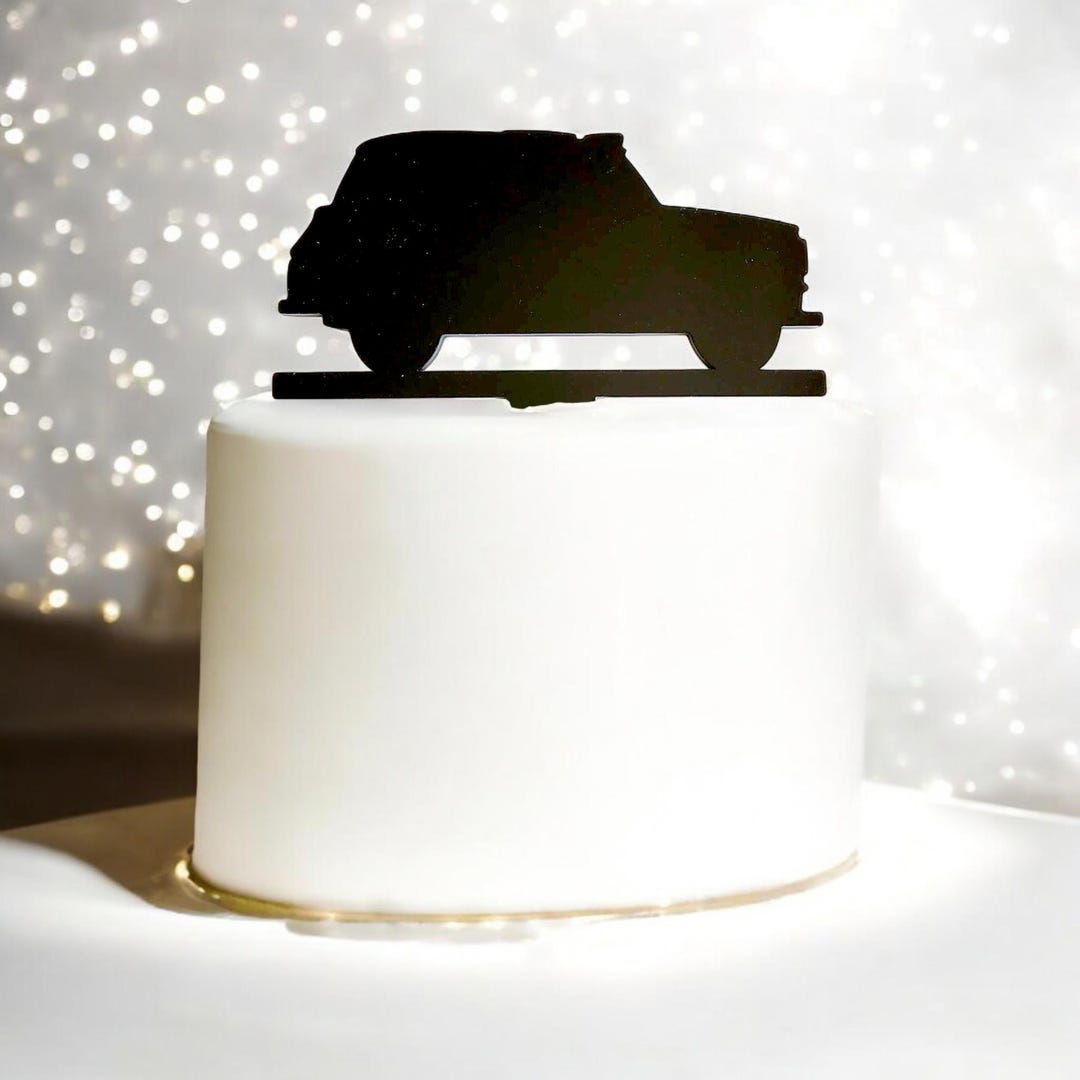 Taxi Cab Shaped Cake Toppers, Colours, Custom Shapes, Sizes & Engraving ...
