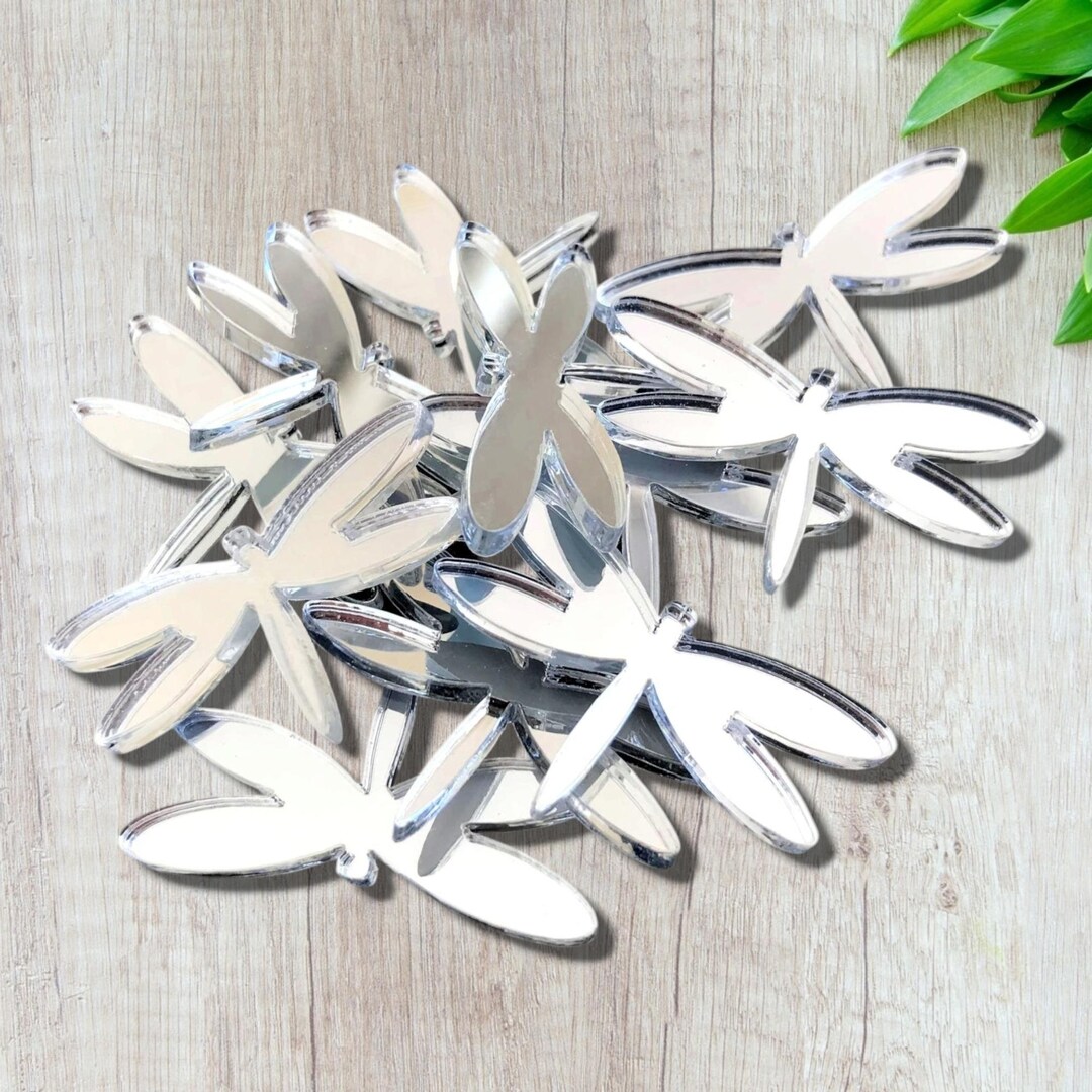 Acrylic Dragonfly Shapes: Craft Embellishments, Many Colors/sizes - Etsy