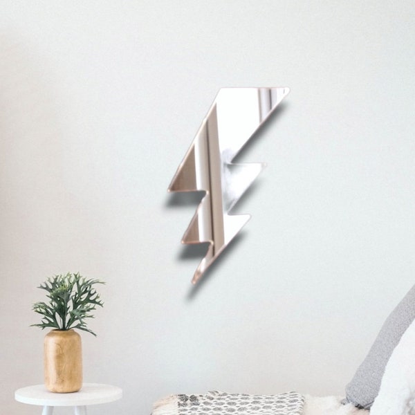 Acrylic Lightning Bolt Wall Art - Etsy