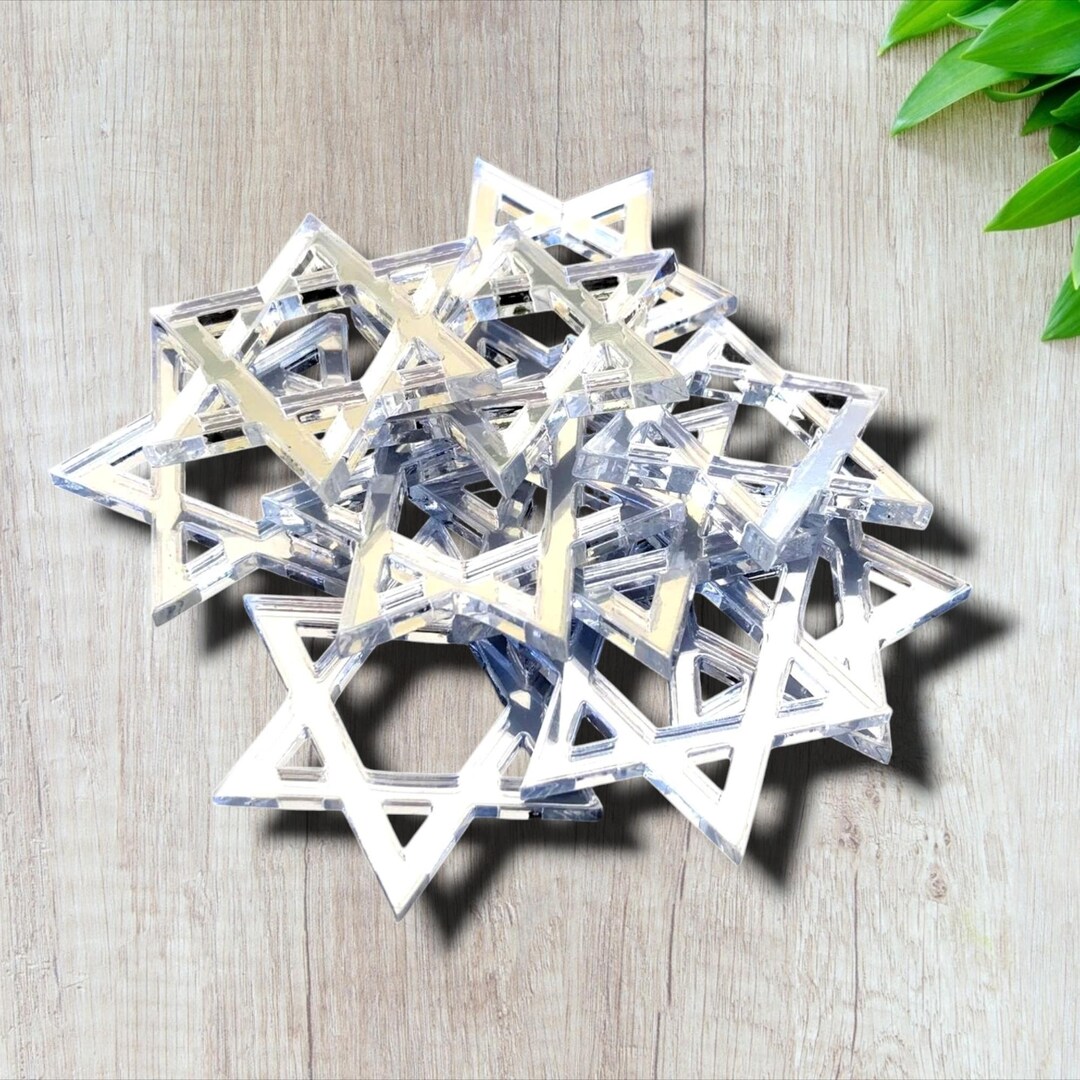 Star of David Shapes for Arts and Craft. Many Colours/sizes Available ...