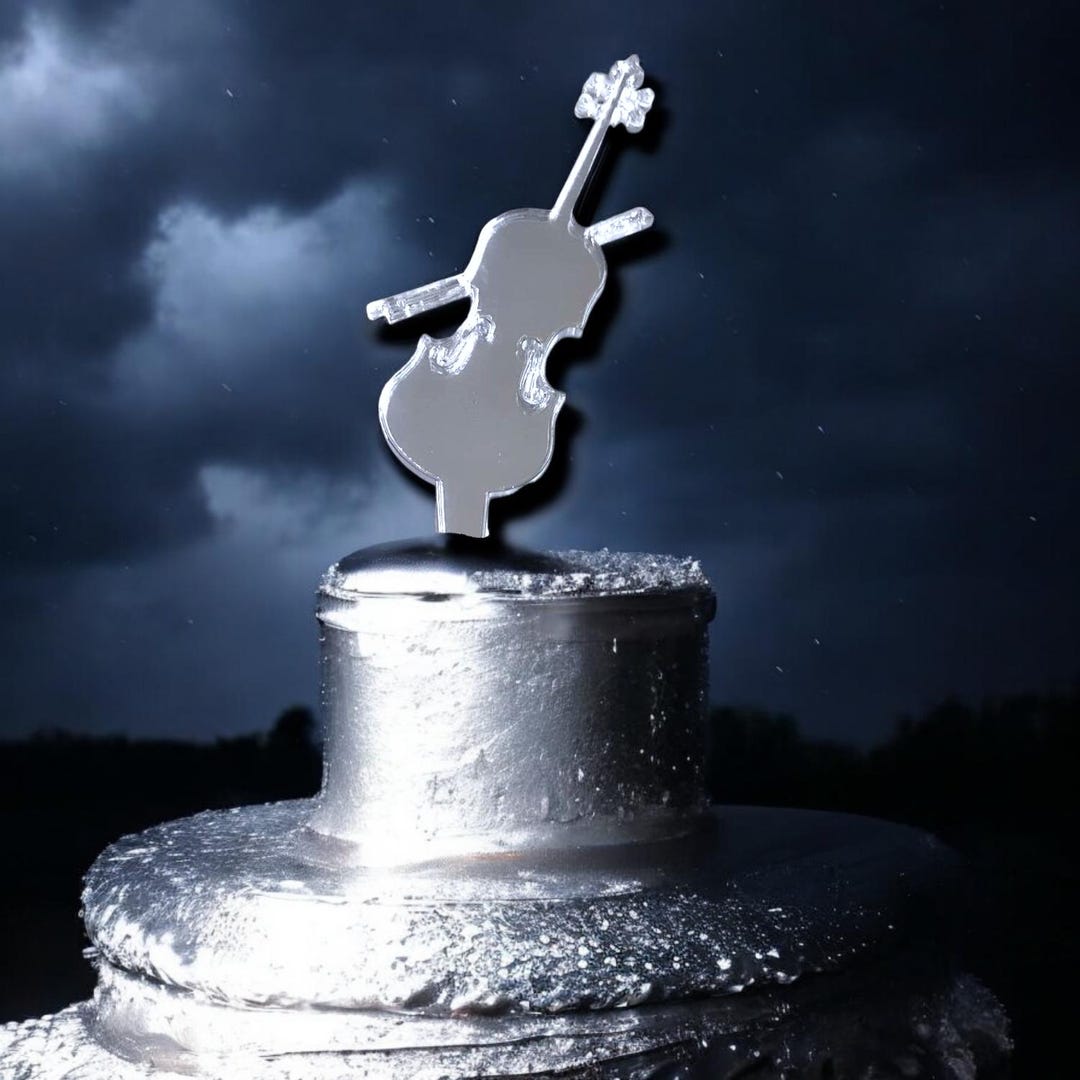 Violin Cake Toppers, Colours, Custom Shapes & Engraving - Etsy